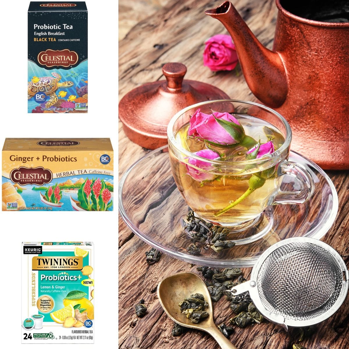 The Ultimate Probiotic Tea Listicle: 5 Tasty Teas for Digestive Health